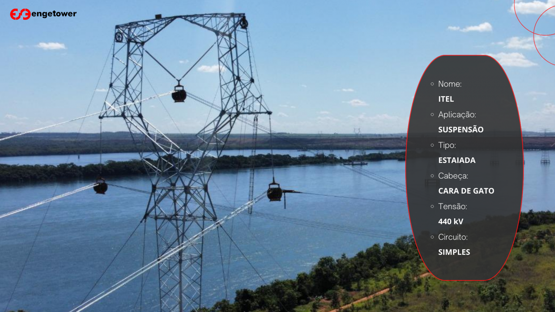Projeto Três Lagoas da ISA CTEEP – Engetower
